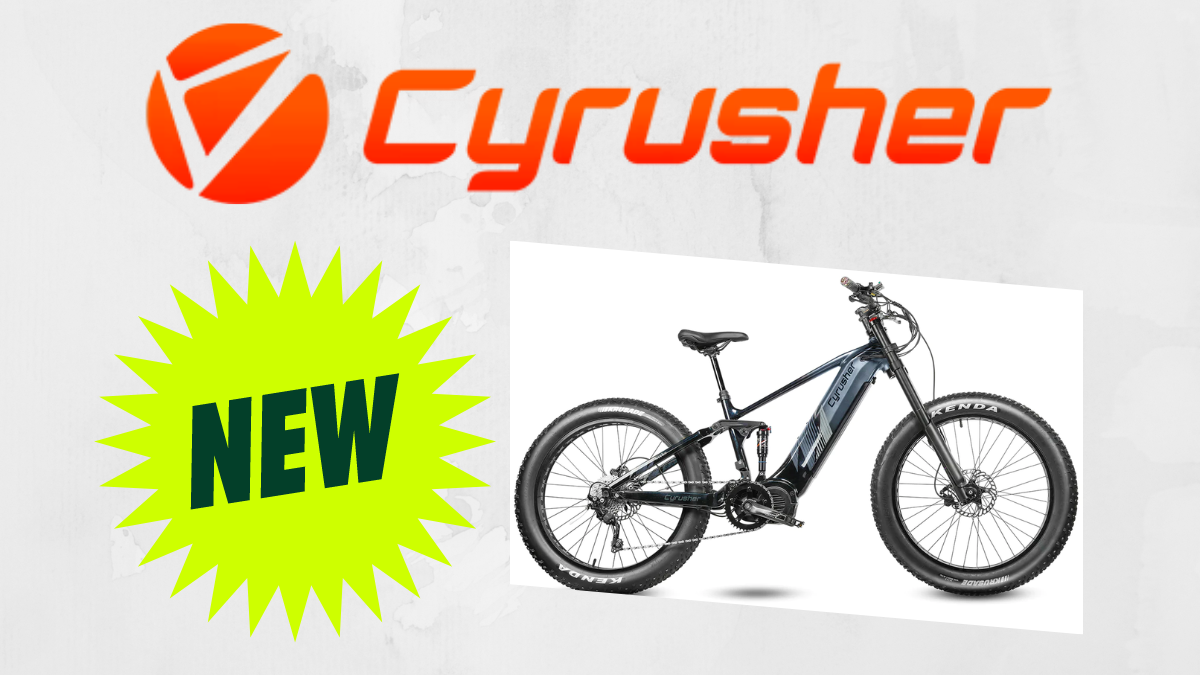 Cyrusher Launching Mid-drive E-bike - Chris Crossed Ebiking
