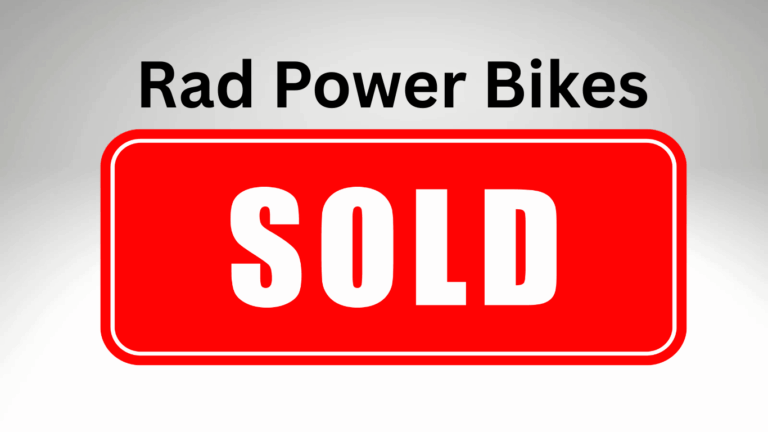 The End of an Era? Rad Power Bikes Assets Sold for $13.2M Following ...